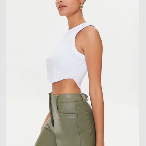 Forever 21 | Tops | Nwt Forever 2 Basic White Crop Top | Poshmark